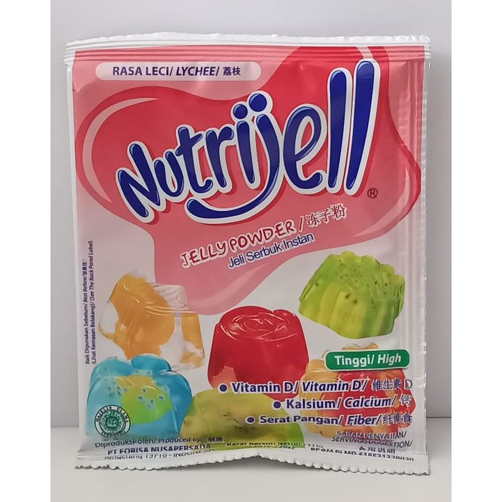 Jual NUTRIJELL JELLY POWDER RASA LECI 15 GR | Shopee Indonesia