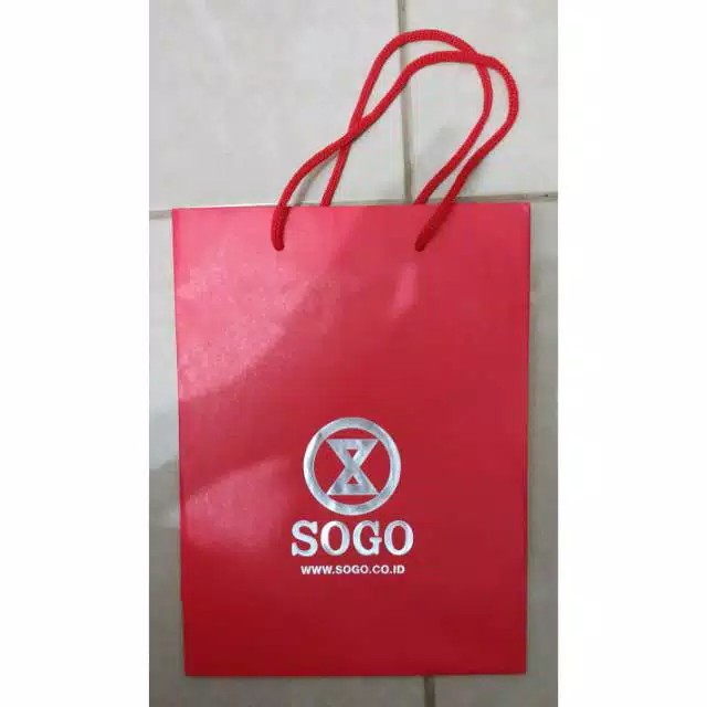 Jual Paperbag Paper Bag Tas Karton Sogo | Shopee Indonesia