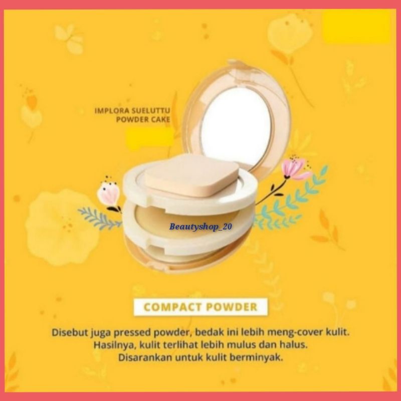 Jual IMPLORA Bedak Suelutte Compact Powder Two Way Cake 3in1 | Bedak ...