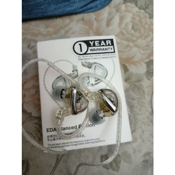 Jual KZ EDA BALANCED iem earphone balance moondrop tanchjim zero ...