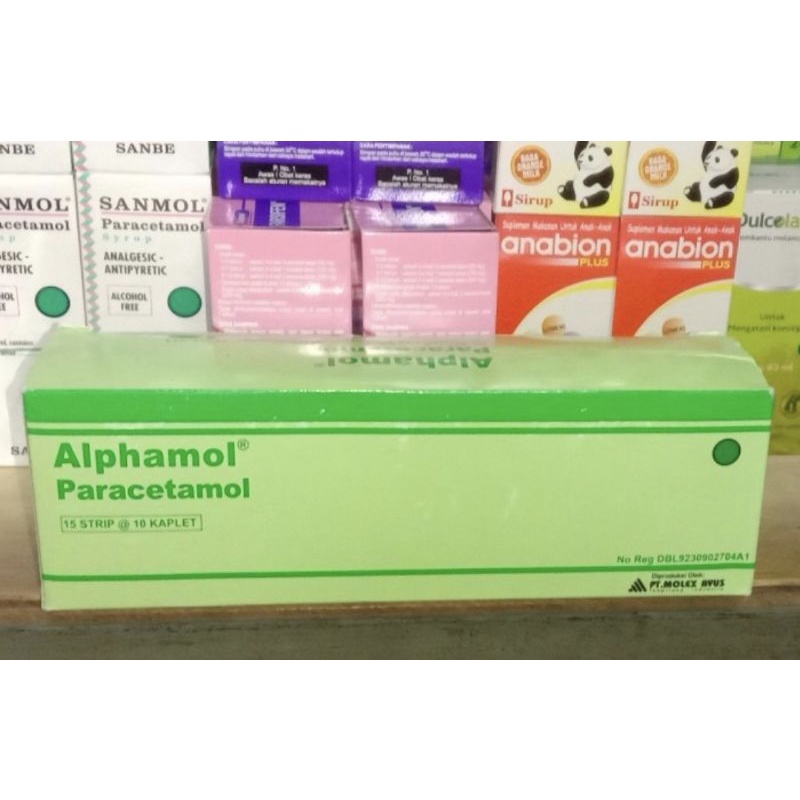Jual alphamol tab 600mg | Shopee Indonesia