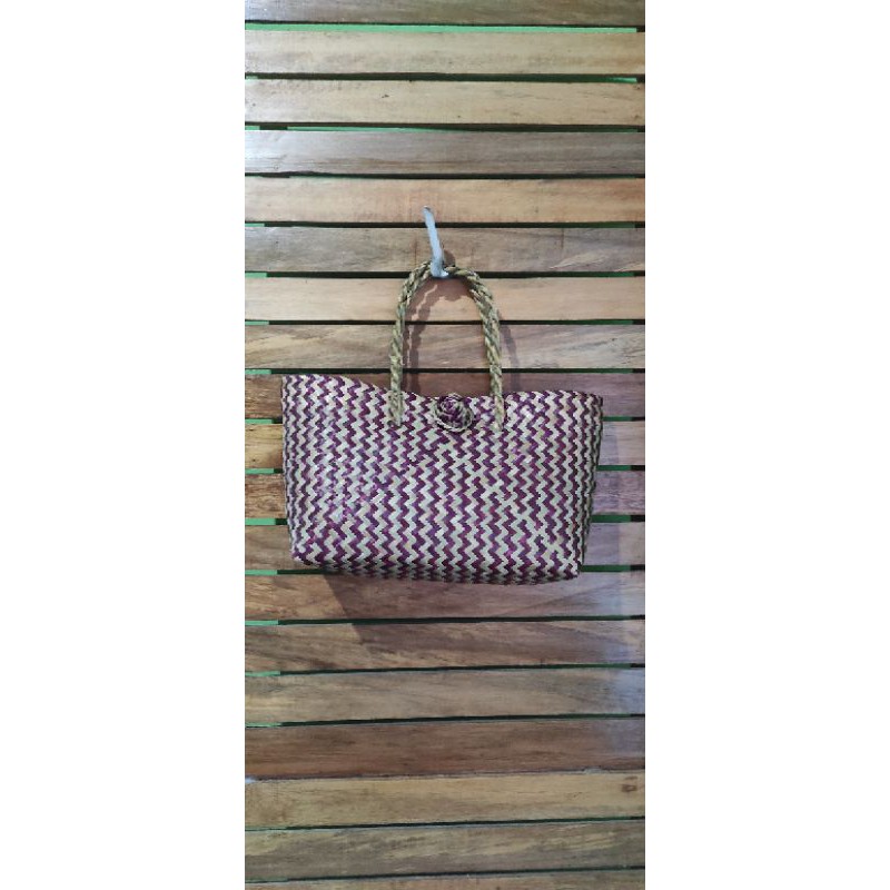 Jual BAKUL PURUN/TAS JINJING GO GREEN/ORIGINAL PURUN/KERAJINAN ETNIK ...