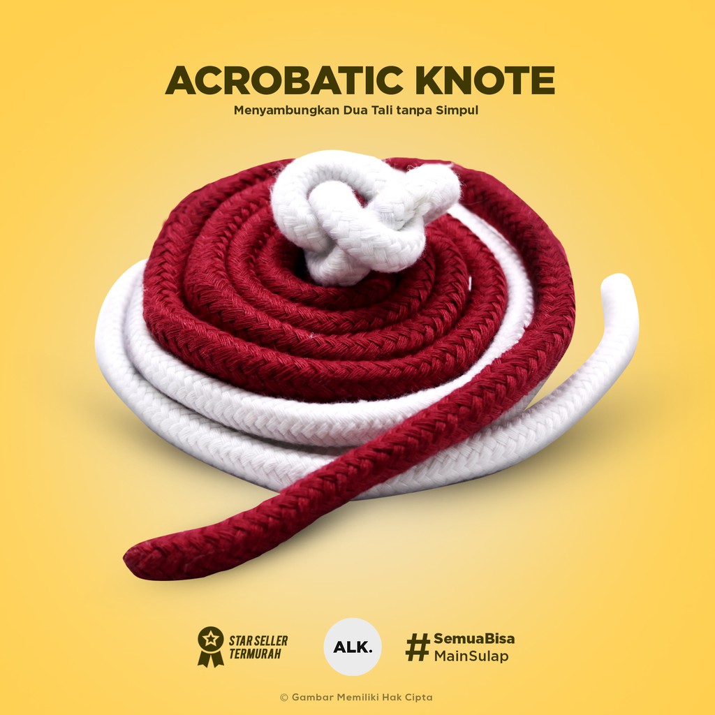 Jual Acrobatic Knot ( Alat Sulap Tali ) | Shopee Indonesia