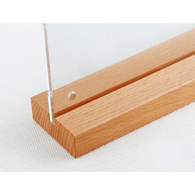 Jual STAND KAYU AKRILIK STANDEE TAG PENYANGGA FOTO | Shopee Indonesia