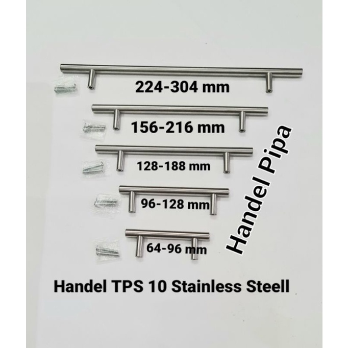 Jual Handel Pipa TPS 10 Stainless Steell (64-96mm, 96-128mm, 128-188mm ...
