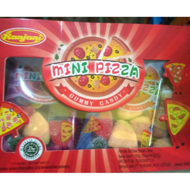 Jual Mini pizza gummy candy | Shopee Indonesia