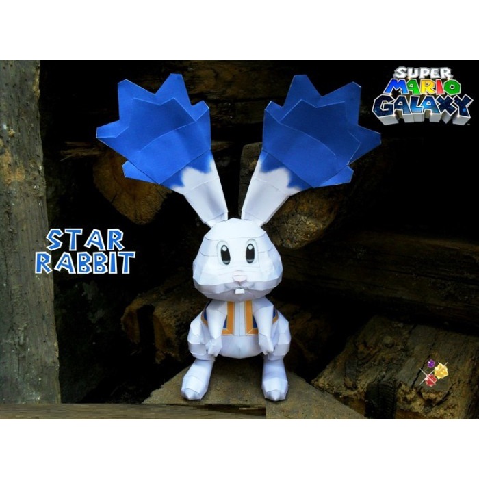 Jual Star Rabbit Super Mario Galaxy Papercraft | Shopee Indonesia