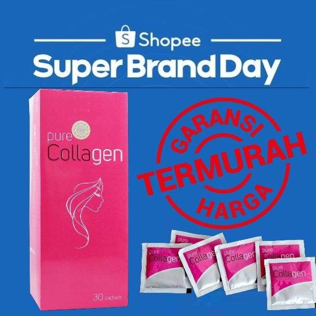 Jual Stok terbaru Pure Collagen isi 30 Exp September 2025 | Shopee ...
