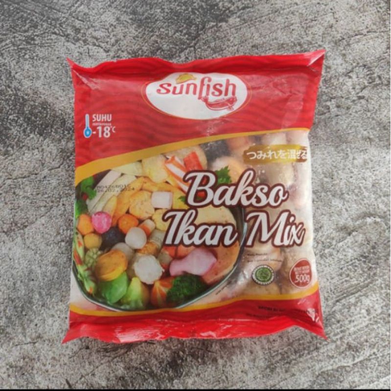 Jual SUNFISH BASO IKAN MIX 500gr | Shopee Indonesia