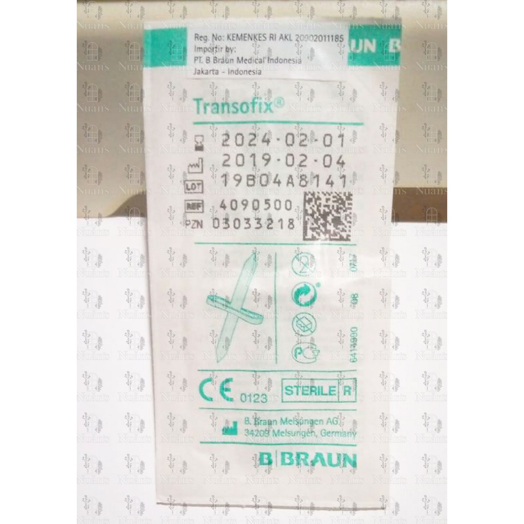 Jual Transofix Braun alat untuk penusuk cairan infus Double Spike ...