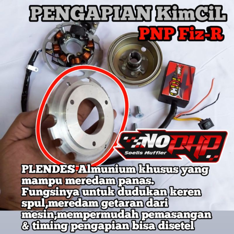 Jual MAGHNET SPUL PLENDES CDI LIMITER PENGAPIAN RACING KIMCIL/KYMCO PNP FORCE1 FIZR FIZR ...