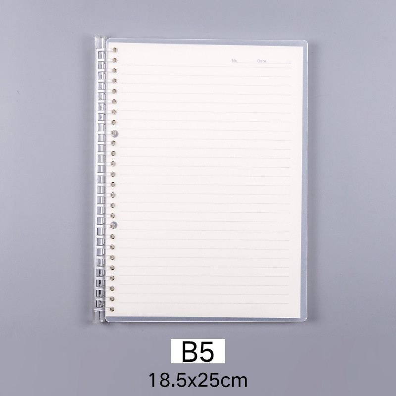 Jual DAY7 Binder A5 / B5 isi 70 lembar simpel elegan pengait tarik buka ...