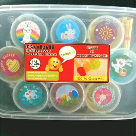Jual gulali jadul murah rasa aneka buah 100% gula asli | Shopee Indonesia
