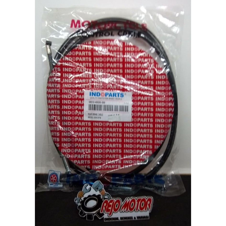 Jual Rear Brake Cable Atau Kabel Rem Belakang Motor Spin Original ...