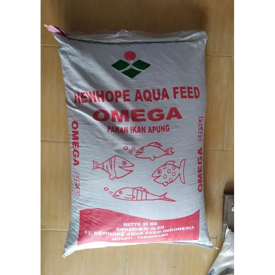 Jual PAKAN IKAN APUNG OMEGA NEWHOPE AQUA FEED -Pelet Ikan Murah Repack ...