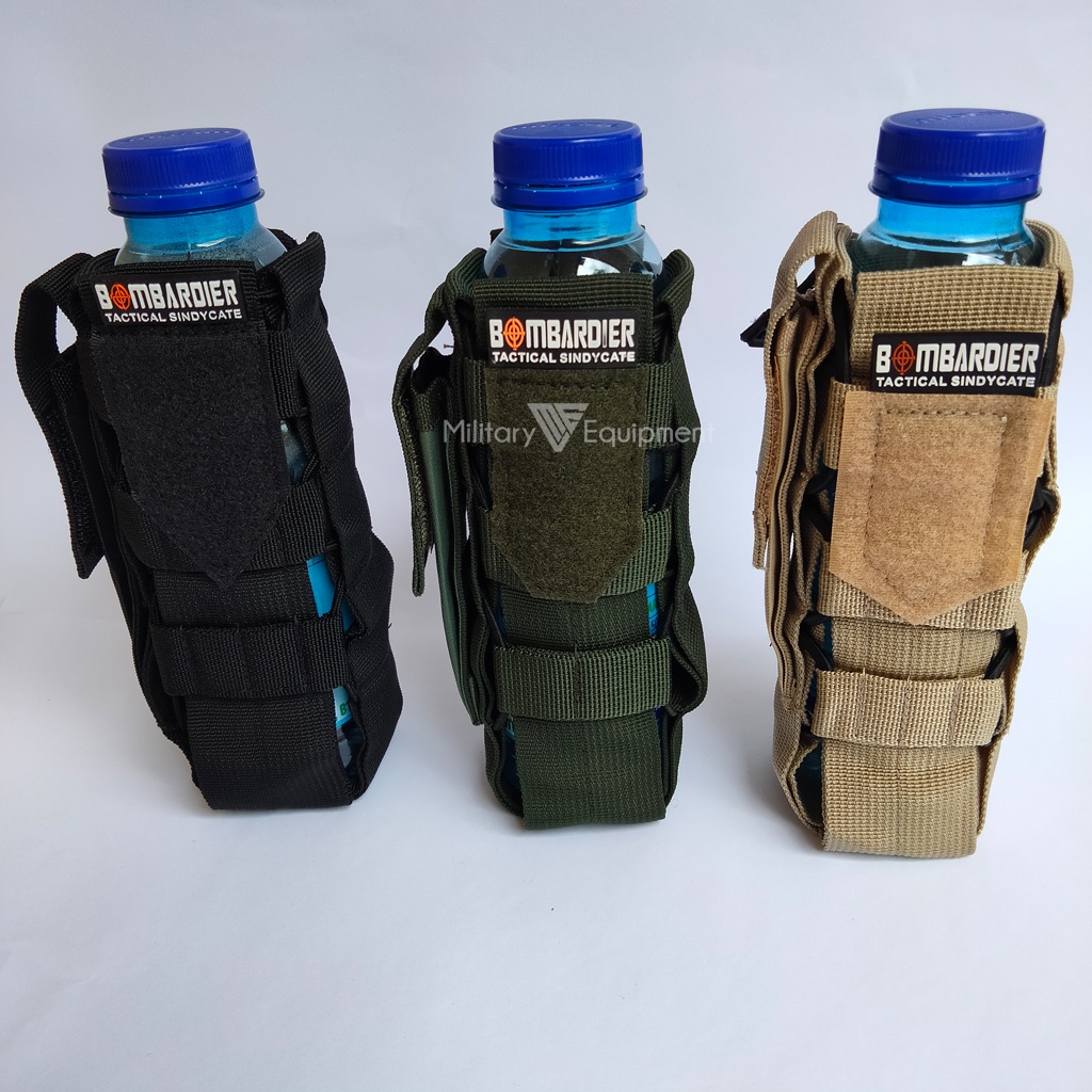 Jual POUCH EDC BOTTLE | Sarung Botol Tactical | Sarung Baret Tactical ...
