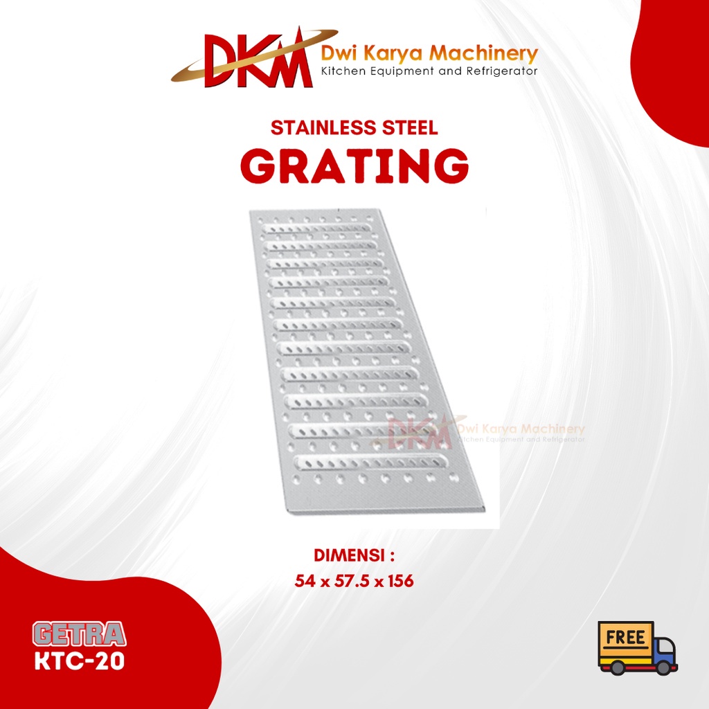 Jual S/S Grating Getra / Cover Penutup Drainase KTC-20 | Shopee Indonesia