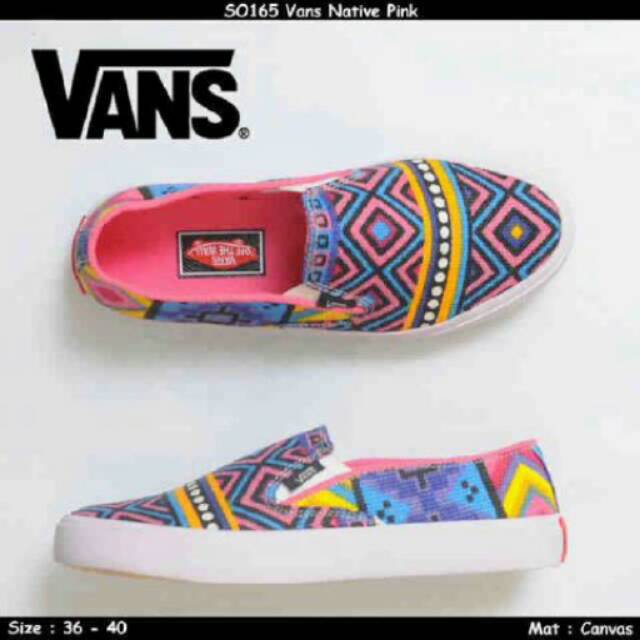 Jual Vans Native Pink | Shopee Indonesia