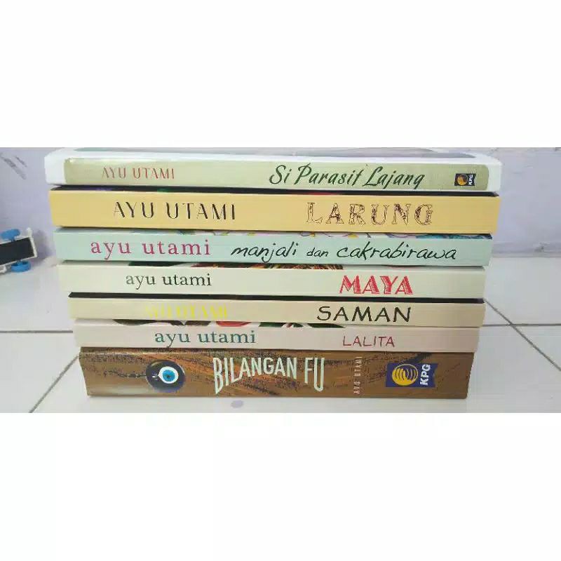 Jual Buku Paket Novel Ayu Utami | Shopee Indonesia