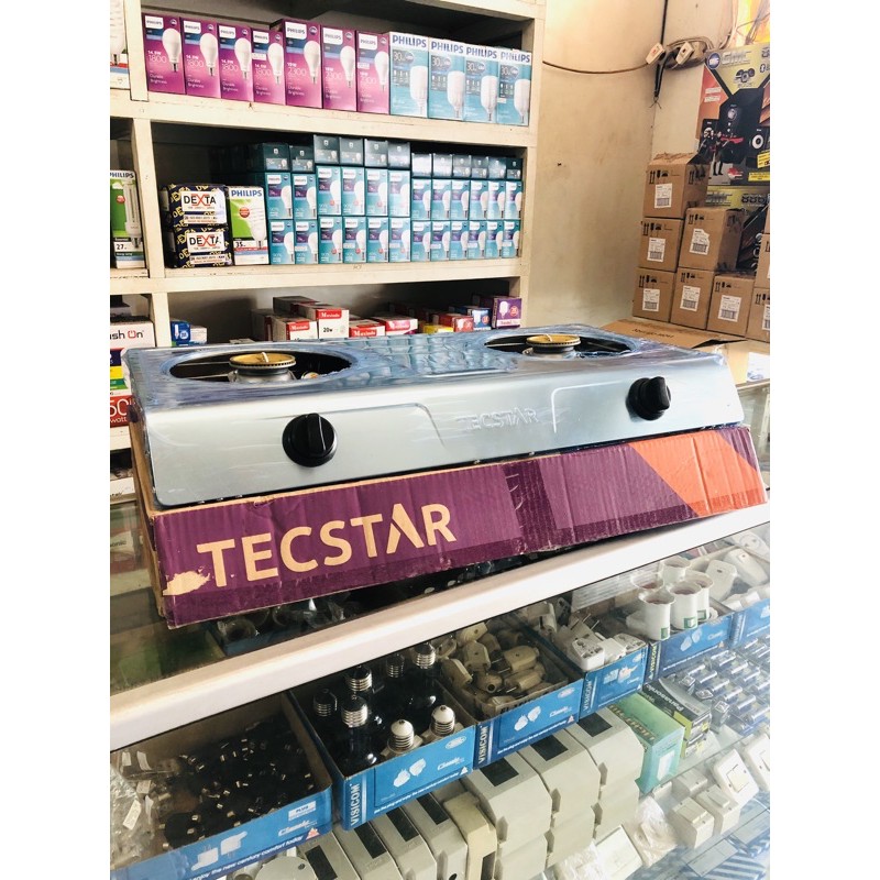 Jual Kompor Gas 2 Tungku Stainless TECSTAR TG-688CSJ | Shopee Indonesia