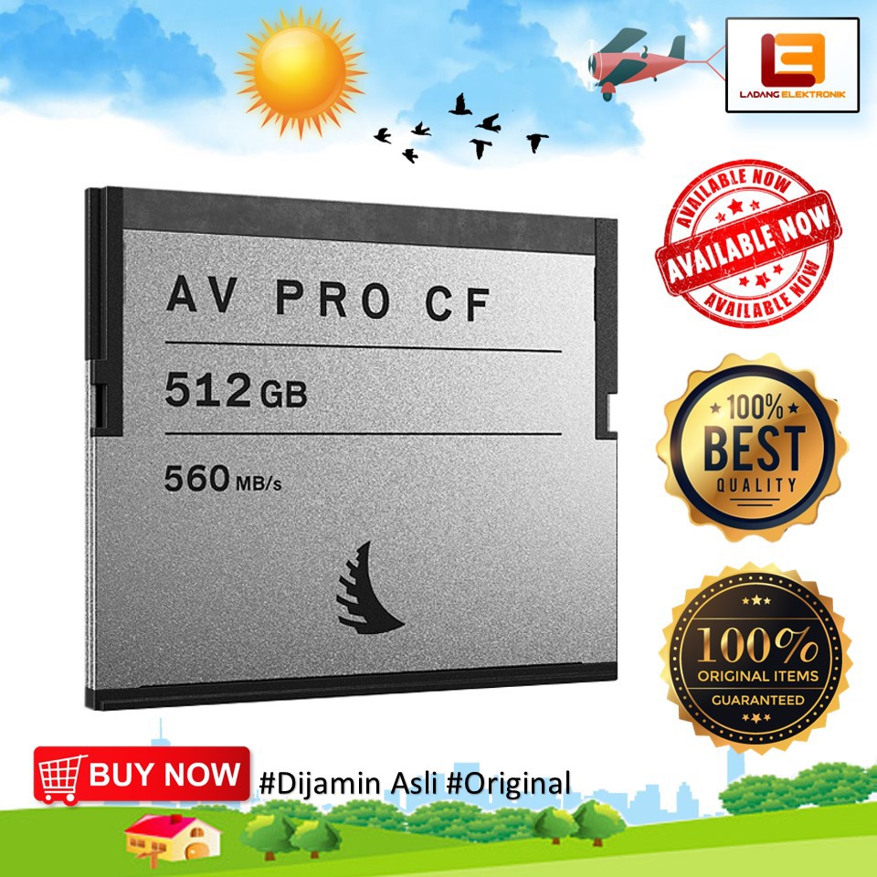 Jual Angelbird 512GB AV Pro CF CFast 2.0 Memory Card | Shopee Indonesia