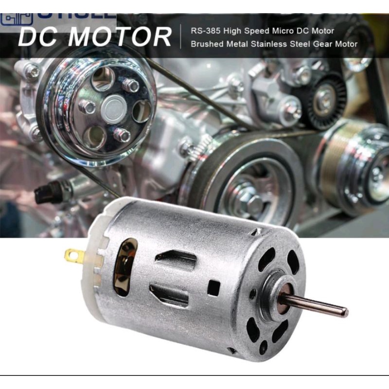 Jual Motor DC RS385 12V RS 385 Mesin DC Bor Cordless High Brushed 12 V ...