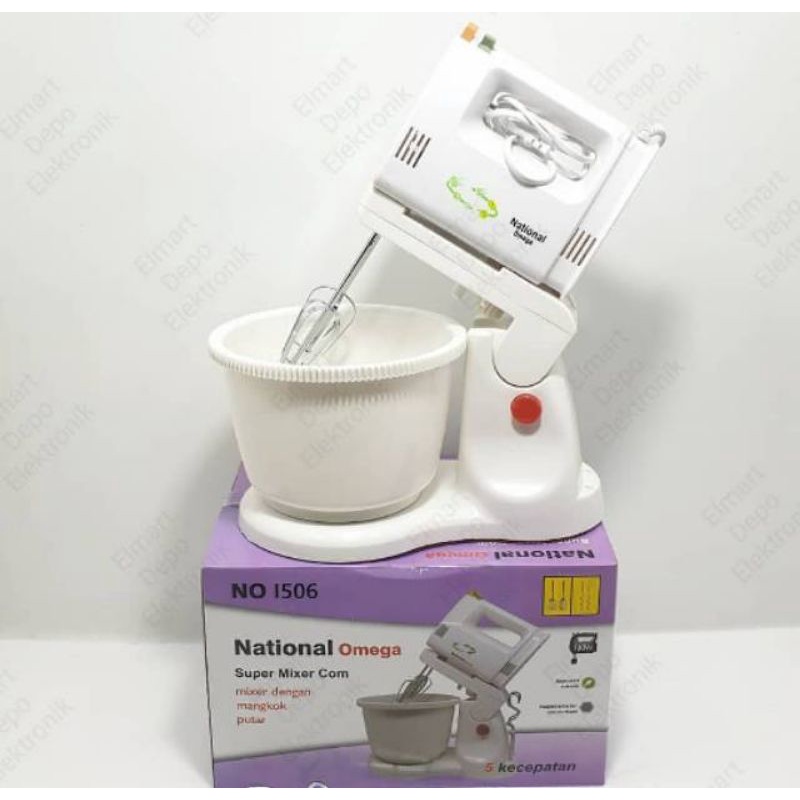 Jual Mixer National omicko omega With Stand and Bowl Mixer Duduk ...