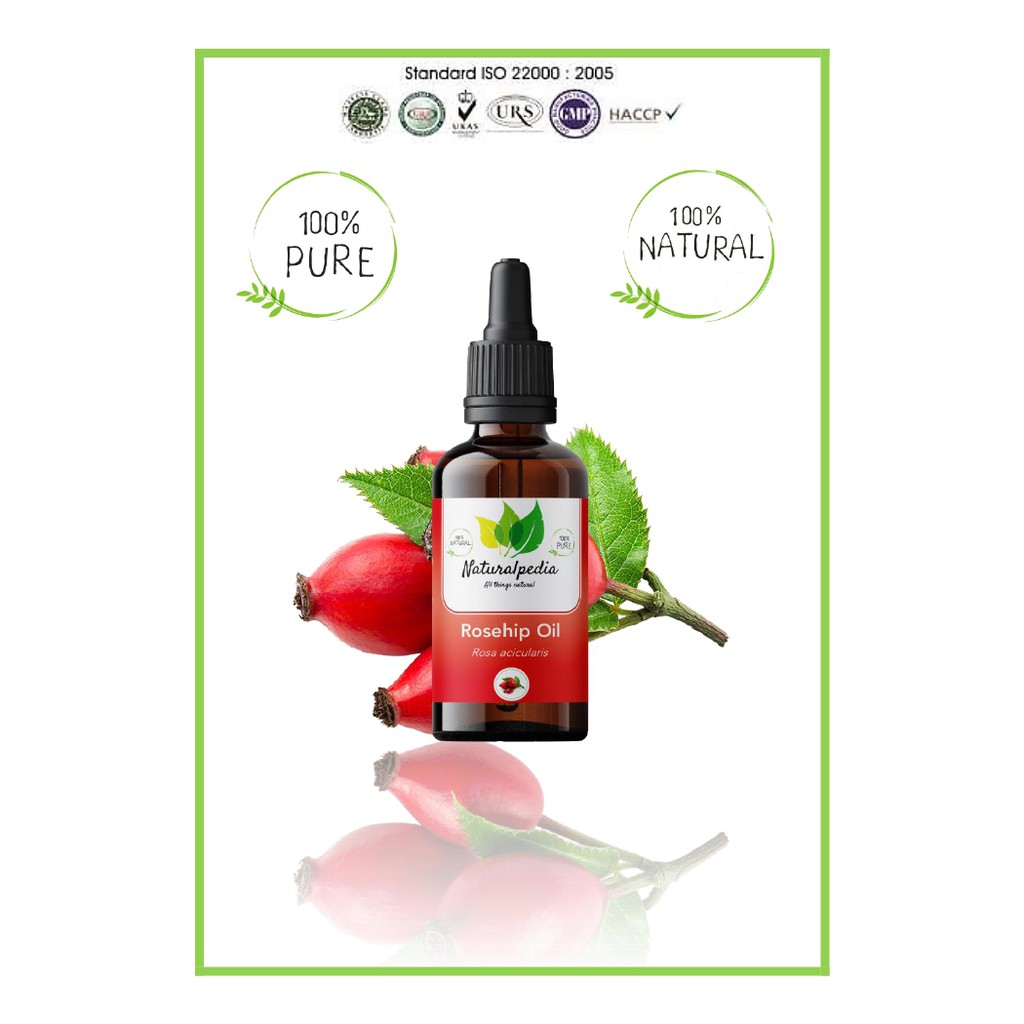 Jual Pure Rosehip Rose Hip Oil / Minyak Biji Bunga Mawar Murni 30ml ...