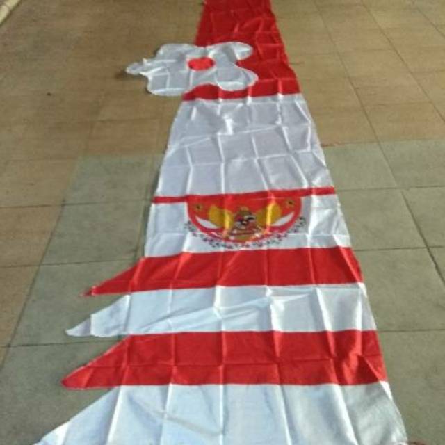 Jual Grosir bendera indonesia merah putih layar garuda 5 meter | Shopee ...