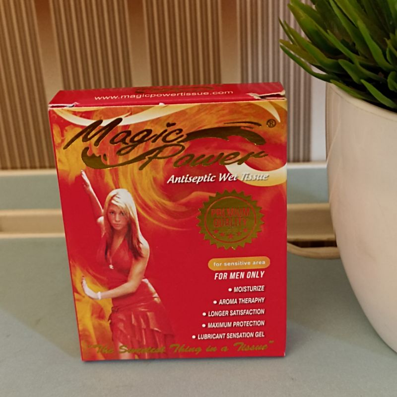 Jual TISSUE MAGIC POWER (TISSUE BASAH) KEPERKASAAN PRIA DEWASA OBAT ...