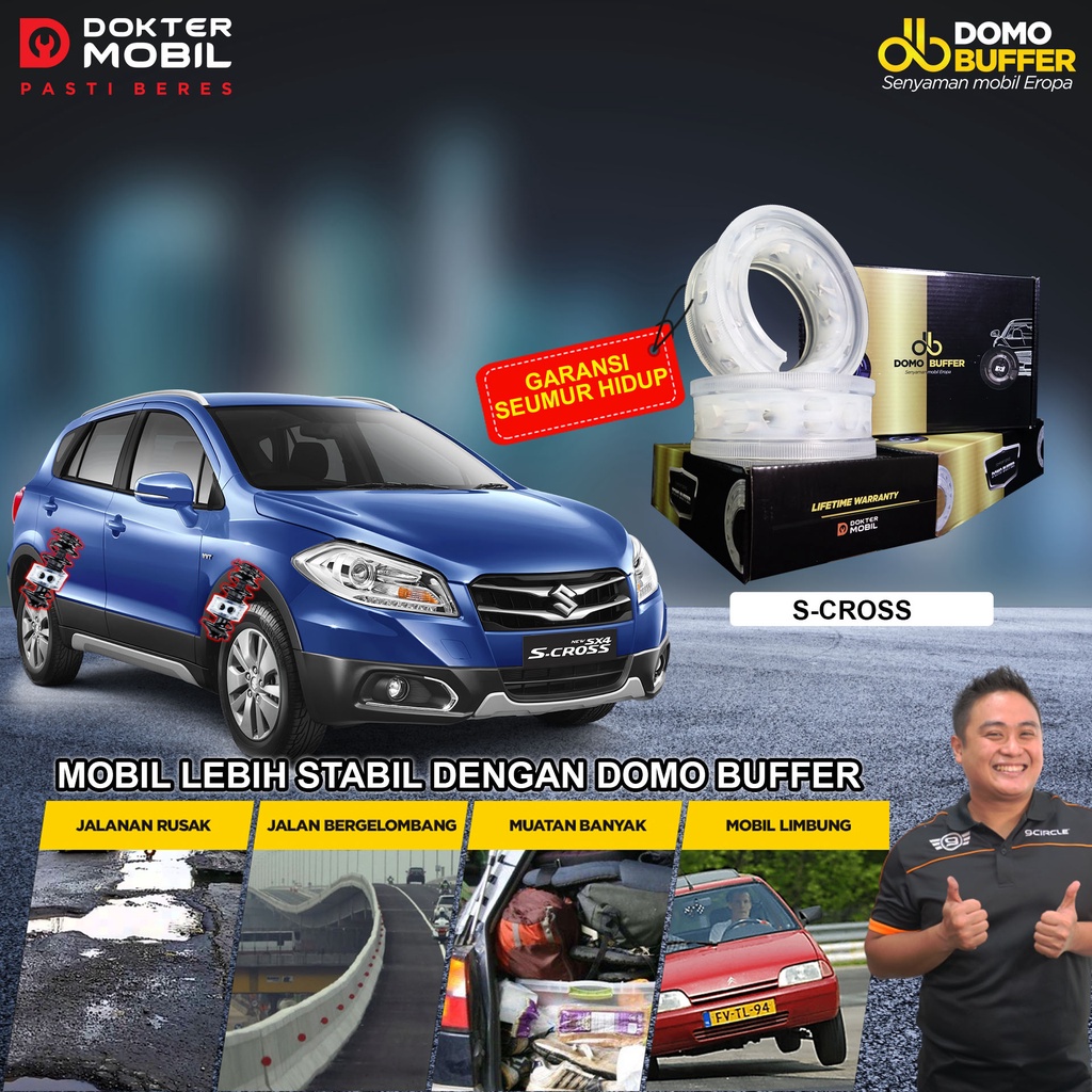 Jual Spring Buffer Domo - SUZUKI S-CROSS Damper MOBIL | Shopee Indonesia