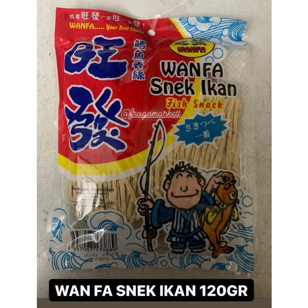 Jual WanFa Snek Ikan Stick Ikan Snack Ikan Dried Fish Fillet Wan Fa ...