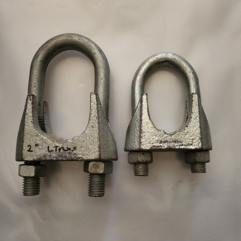 Jual Clam kuku macan klam seling klem seling wire clip klem tali kawat ...