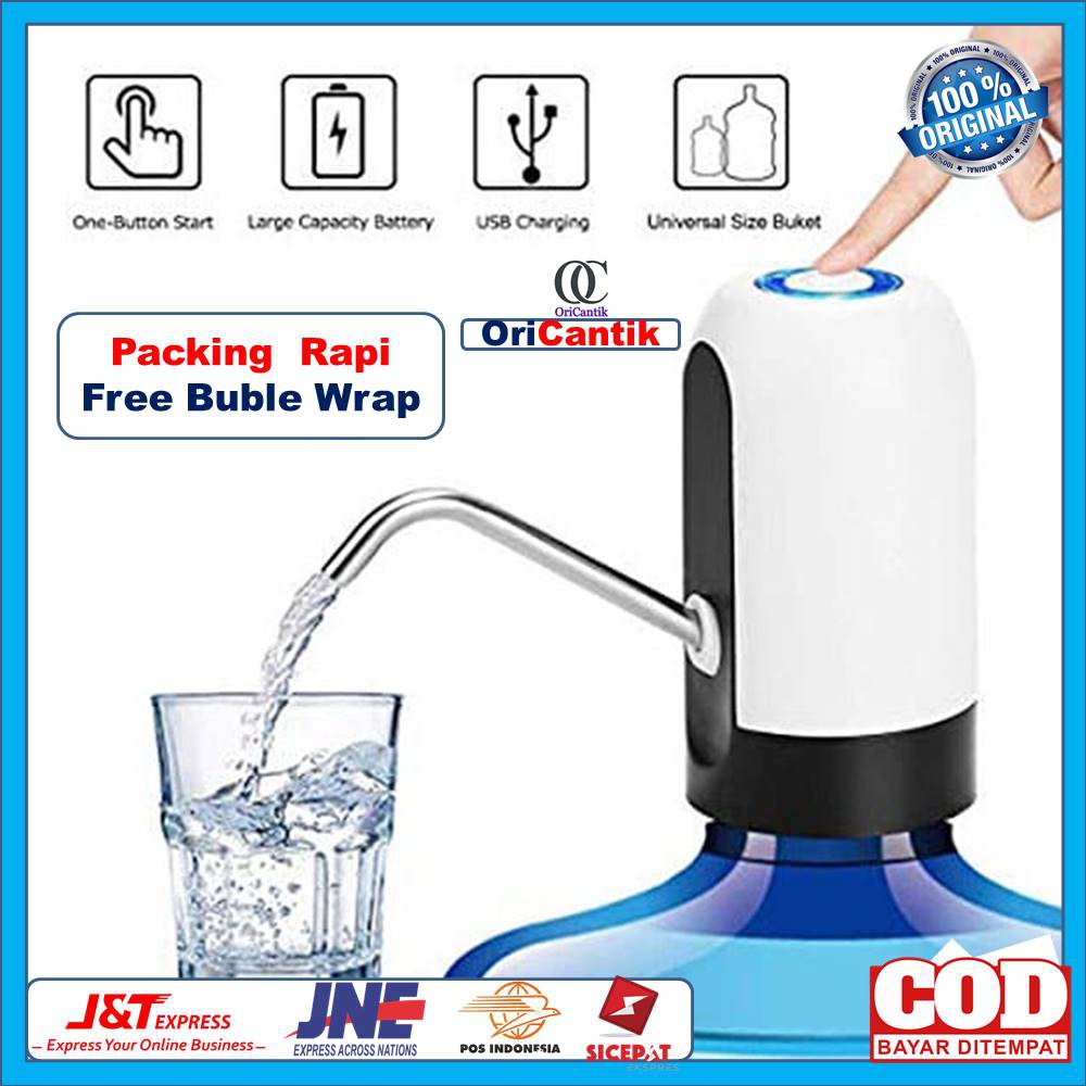 Jual Pompa Galon Electric Pompa air Elektrik Otomatis / Water Pum Galon Dispenser Elektronik ...