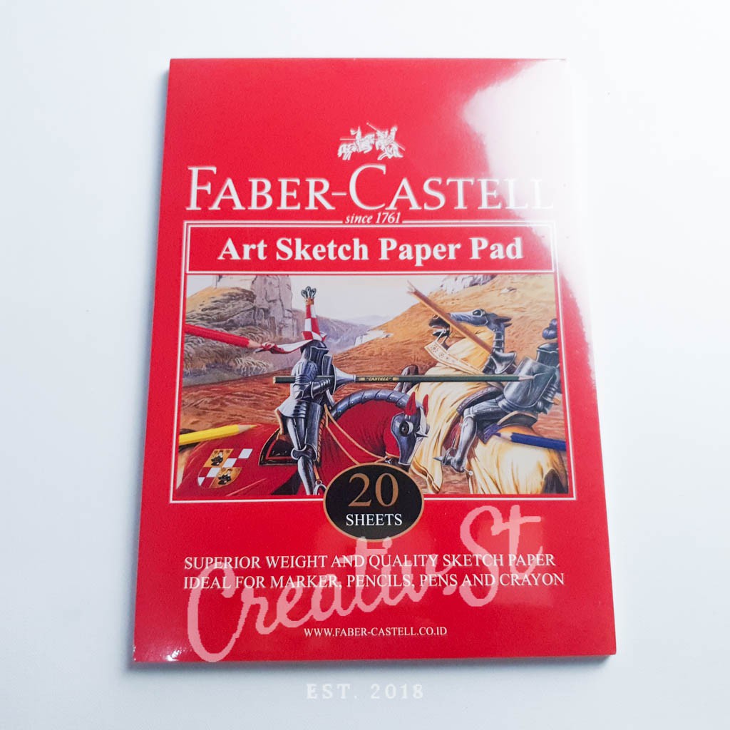 Jual FABER CASTELL Sketch Book Drawing Book A5 Buku Sketsa 21 Cm X 15 ...