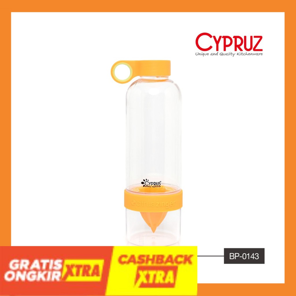 Jual TERBARU - - BP-0143 Cypruz Botol Air Citrus Zinger Big 800ml ...
