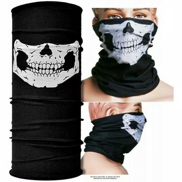 Jual MASKER BUFF MULTIFUNGSI BUFF MOTIF Rahang Tengkorak | Shopee Indonesia