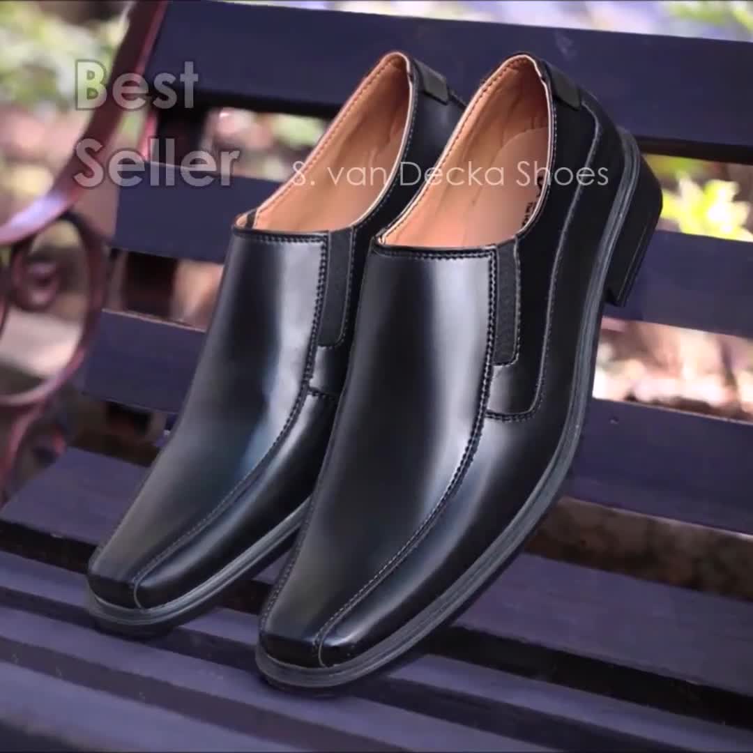 Jual Sepatu Pantofel Pria Pantofel Hitam Pria Sepatu Pantopel Fantofel ...