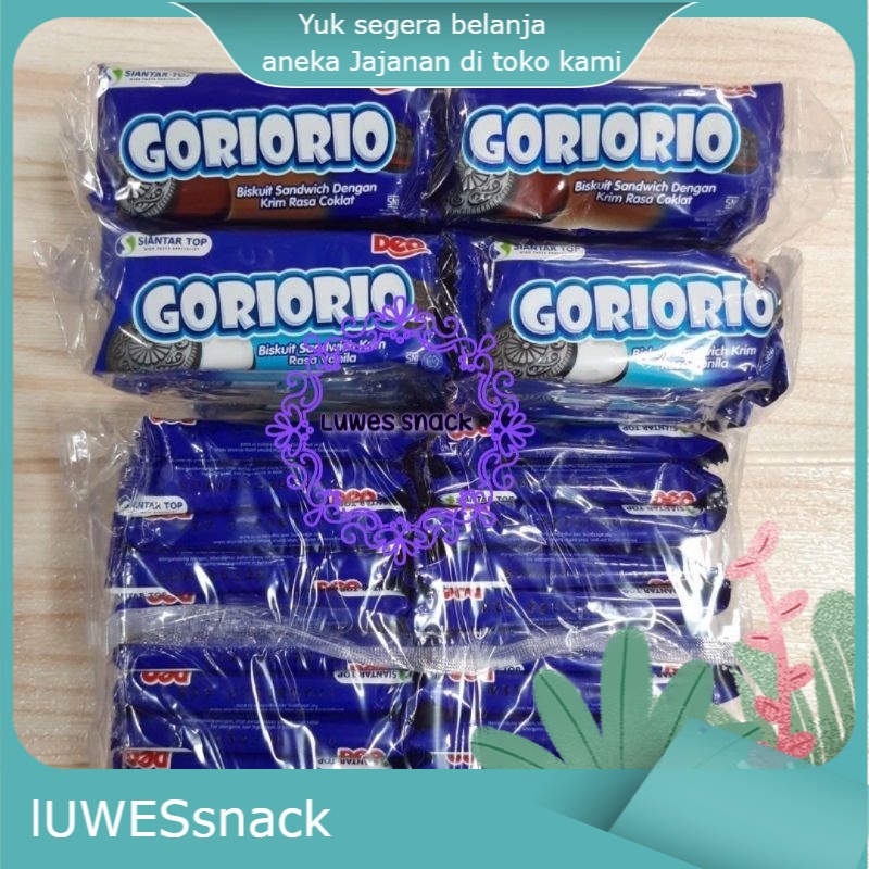 Jual goriorio isi 10pcs-jajan jadul - snack jadul -camilan sehat ...