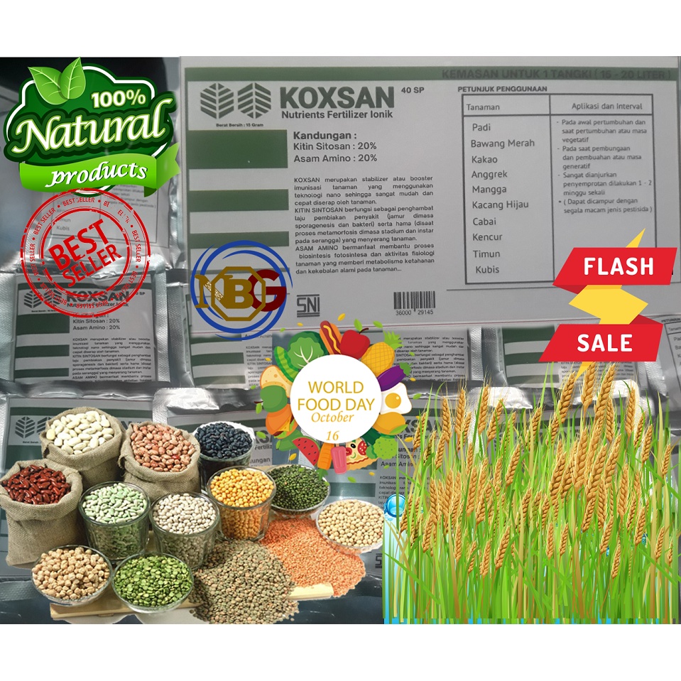 Jual Pupuk organik Asam Amino + kitin sitosan + KOXsan Pertanian ...