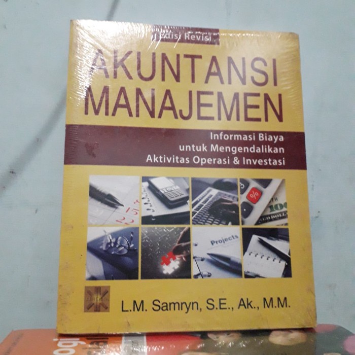 Jual akuntansi manajemen edisi revisi LM samryn se ak MM | Shopee Indonesia