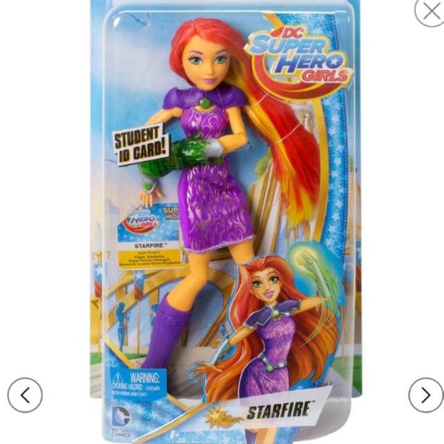 Jual Barbie DC Superhero girl Starfire | Shopee Indonesia