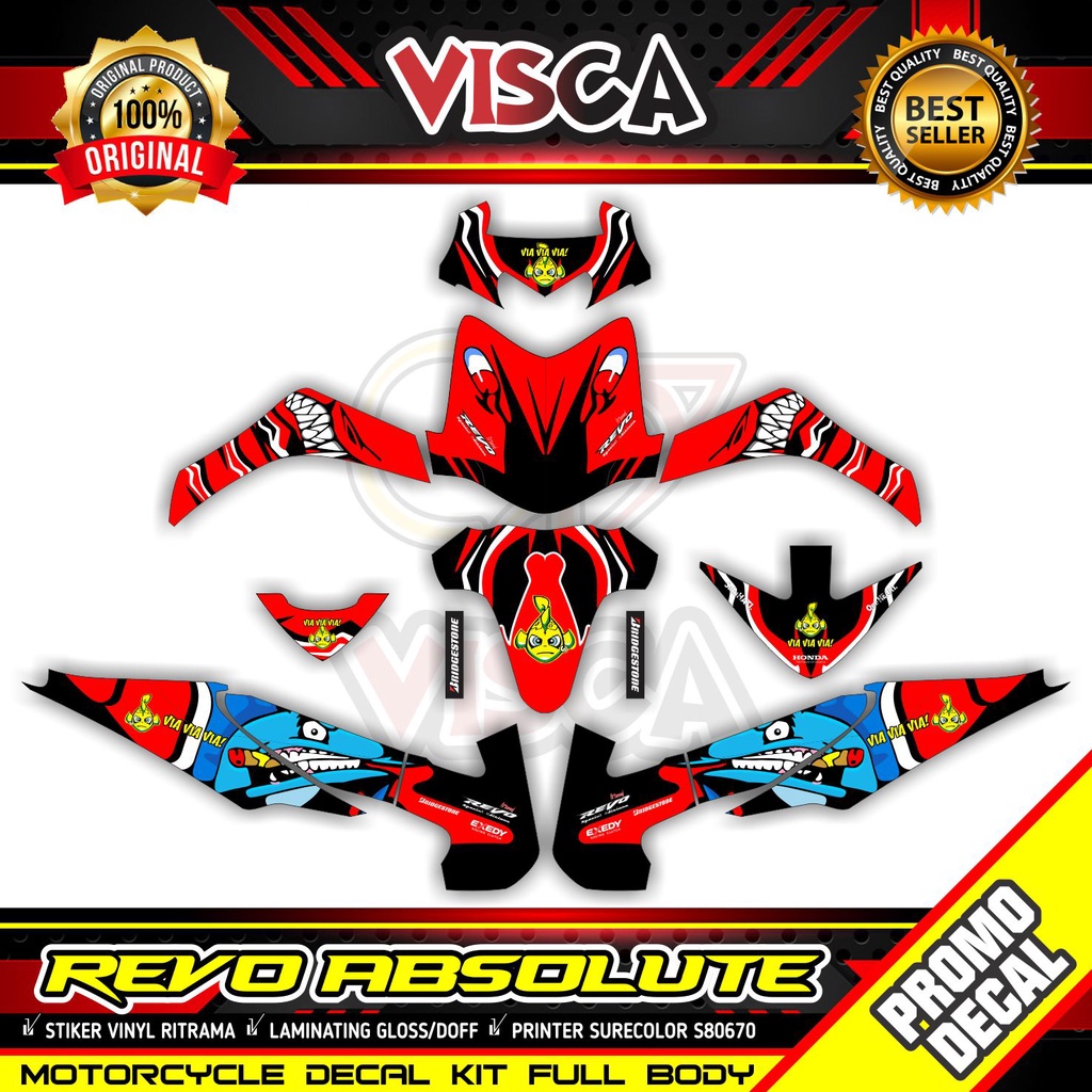 Jual Decal Revo Absolute 110 Full Body Decal Absolute Revo Full Body ...