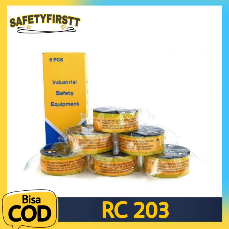Jual REFILL RESPIRATOR NP305 NP306 CHEMICAL CATRIDGE RESPIRATOR RC 203 ...