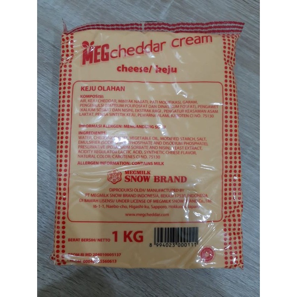 Jual Meg cheddar cream 1kg | Shopee Indonesia