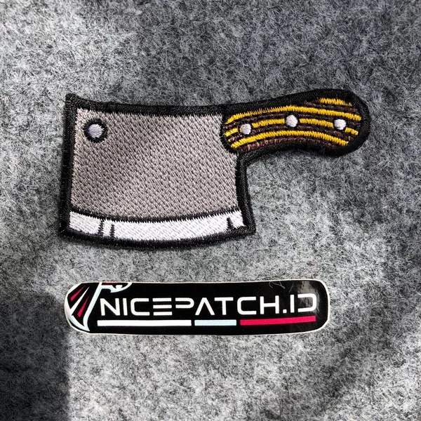 Jual Patch Axe Kampak Wood woodcutter Cek Ukuran Geser Foto Nicepatch Good Quality Patch tukang ...