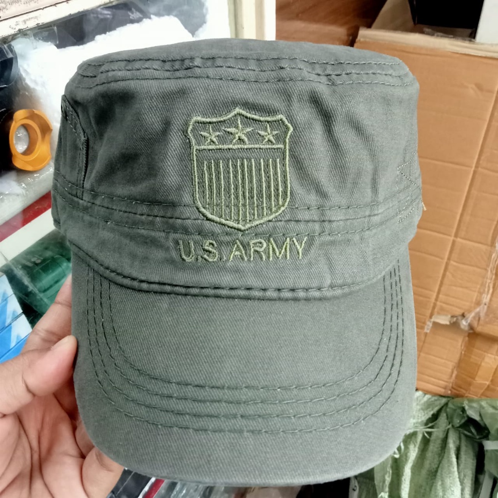 Jual Topi Jeep Pria / Topi Pria Army Millitary Outdoor Sport | Shopee ...