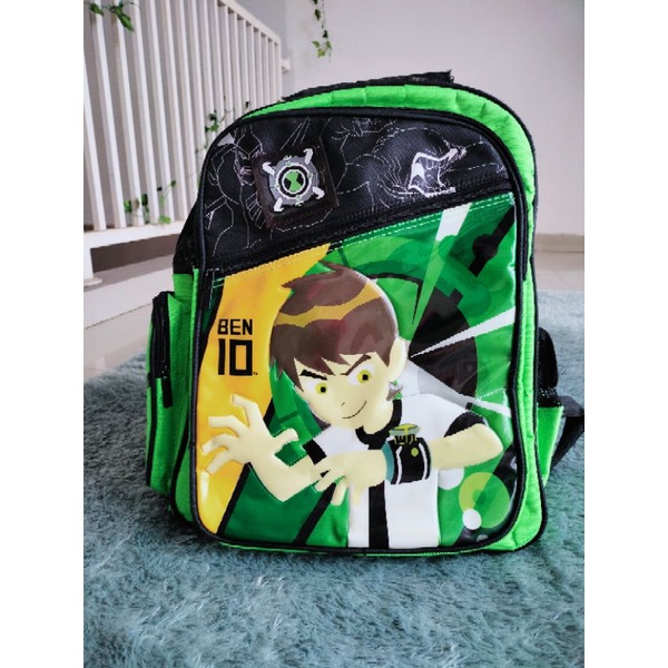 Jual Tas sekolah Ben 10 cartoon network preloved | Shopee Indonesia