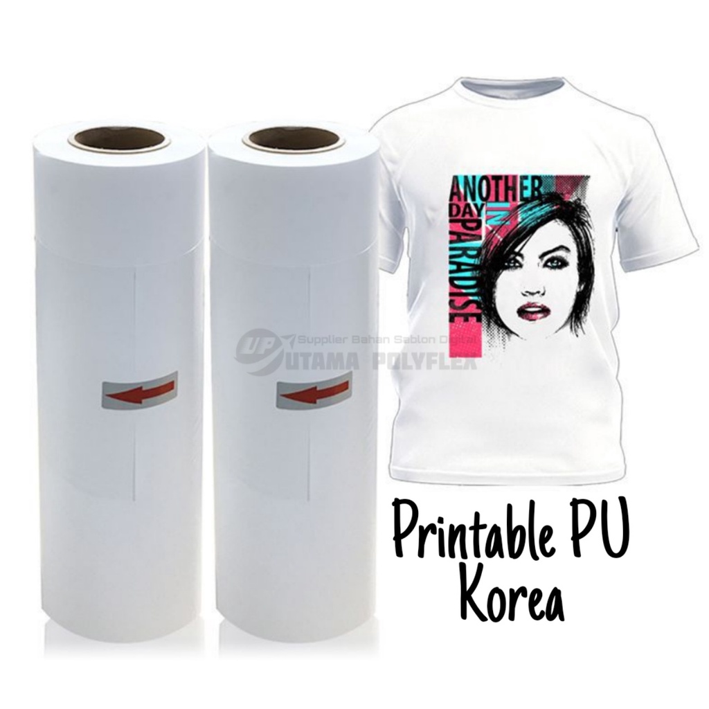 Jual Polyflex Printable PU Korea / Poliflex Polyprint | Shopee Indonesia