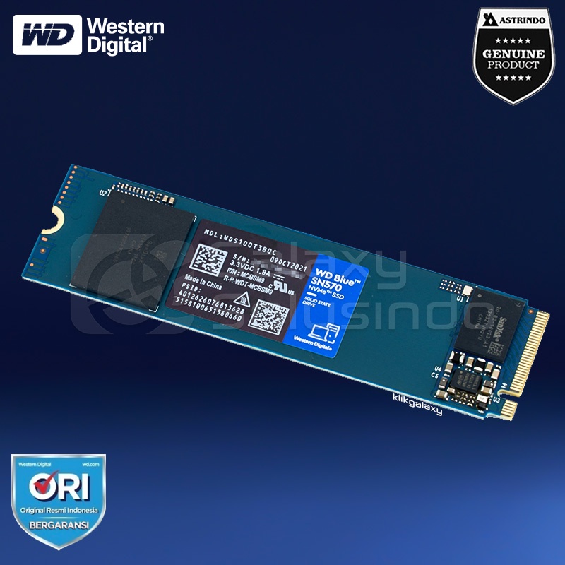Jual WD BLUE SN570 250GB M.2 NVME SSD | Shopee Indonesia